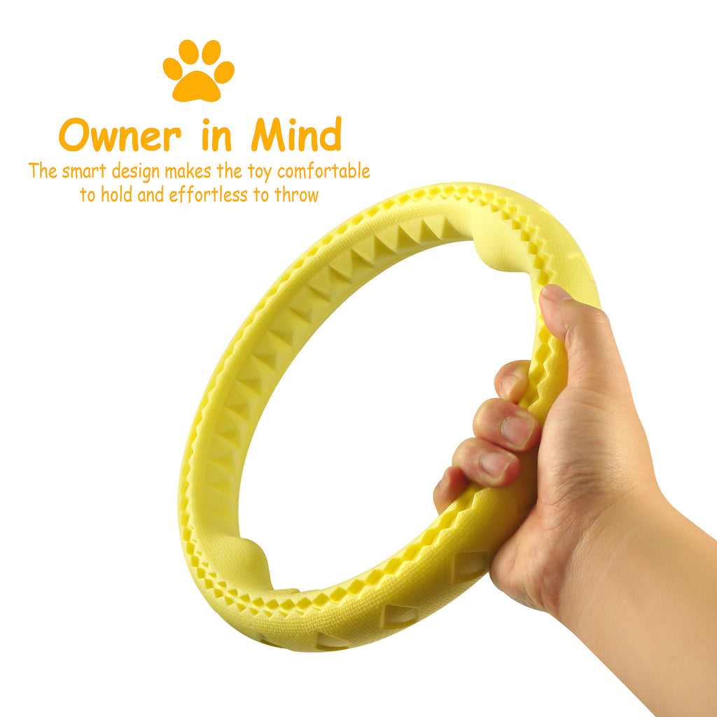 Pool Floatable Frisbee Toy - Banana Scented – Fluffy Paws Pets